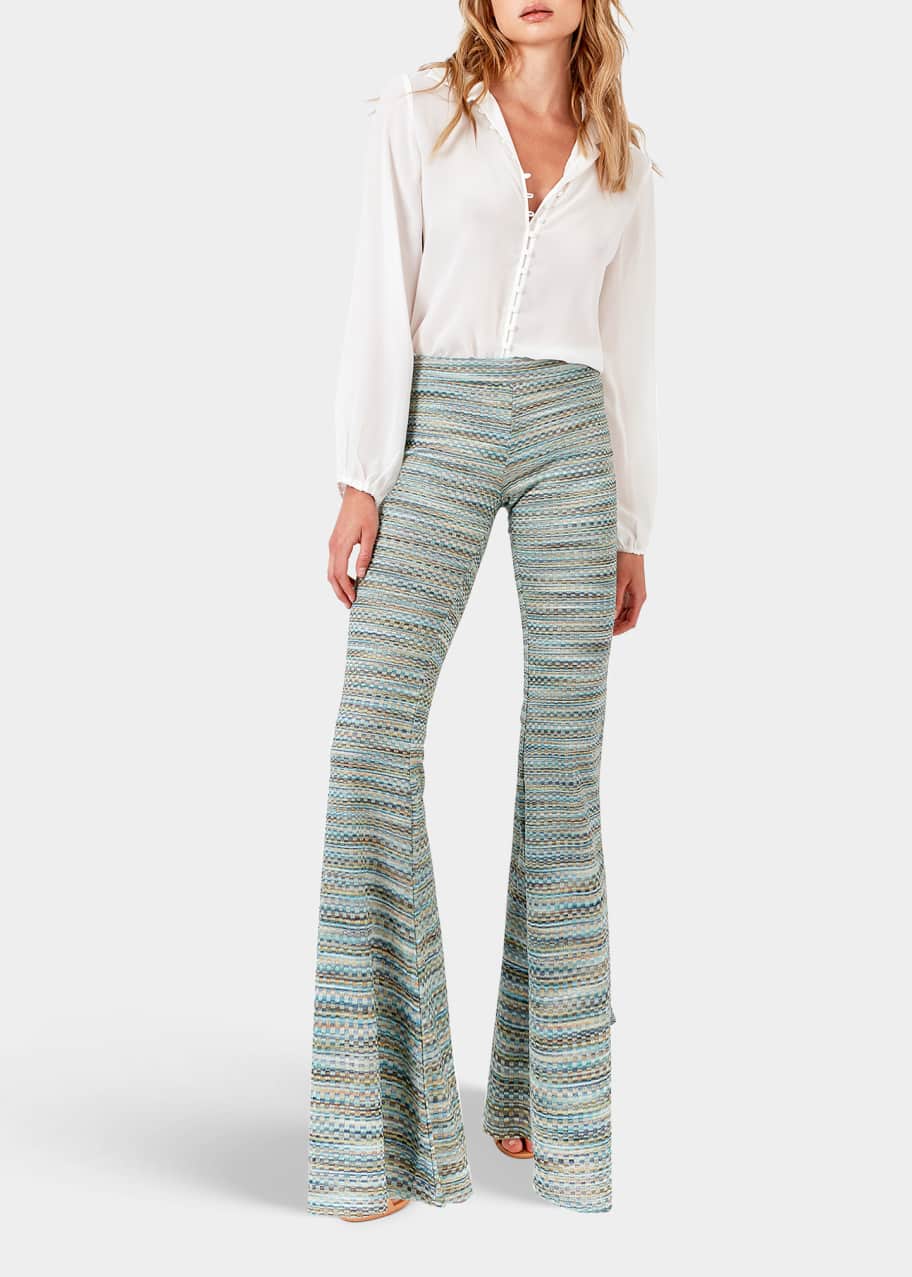 ASTARS Nashville Full-Length Bell Bottom Leggings - Bergdorf Goodman
