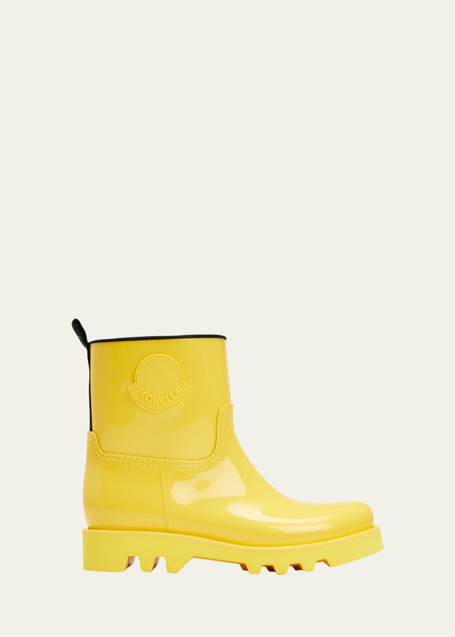 Moncler Ginette Waterproof Rubber Rain Boots - Bergdorf Goodman