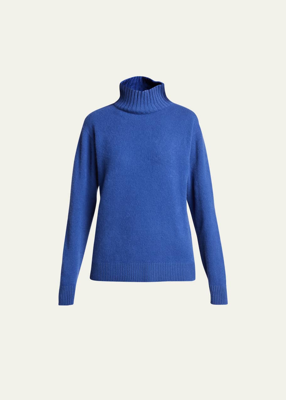The Elder Statesman Turtleneck Heavy Cashmere Sweater - Bergdorf Goodman