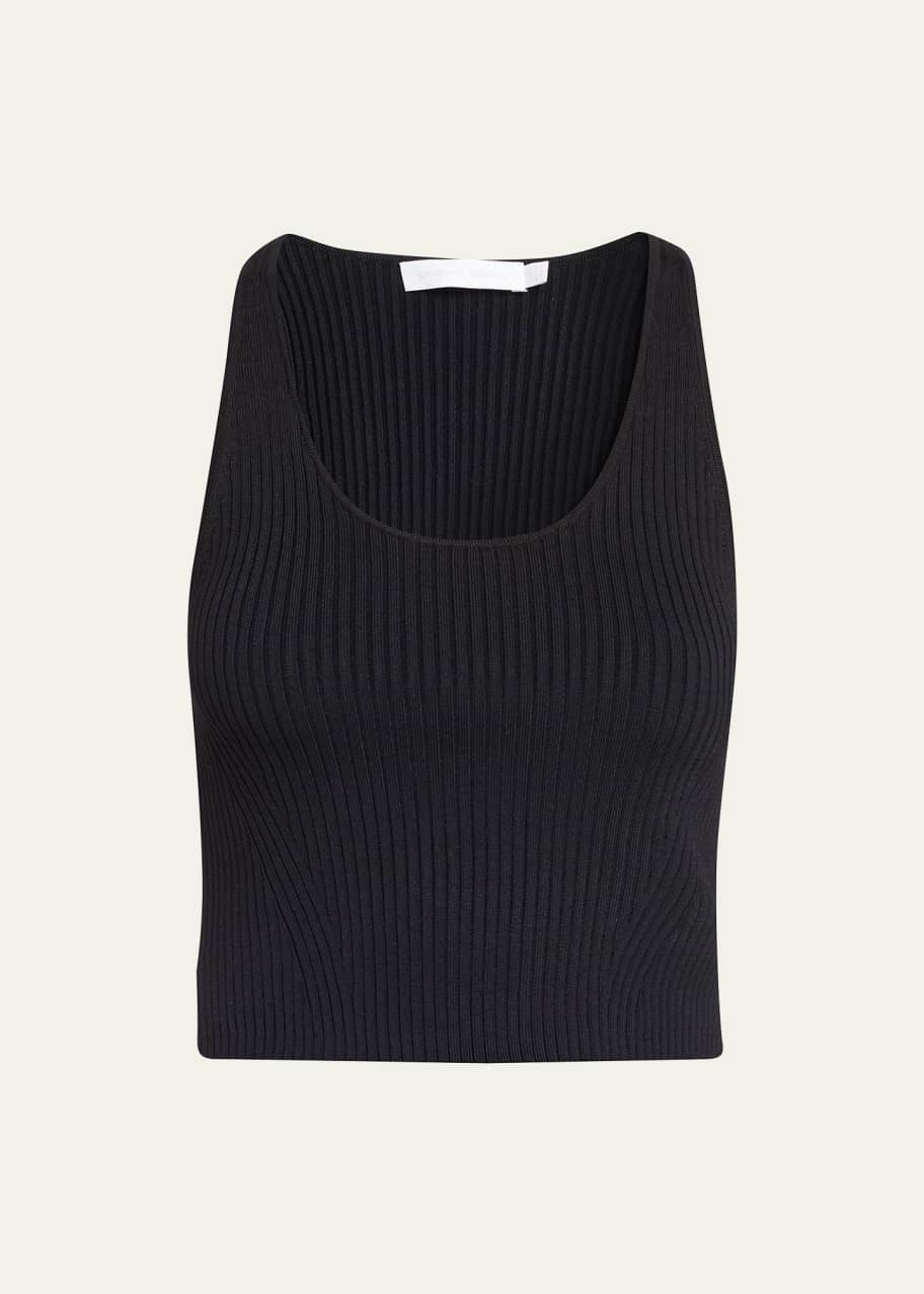 SIMKHAI Cecilia Core Crop Top - Bergdorf Goodman