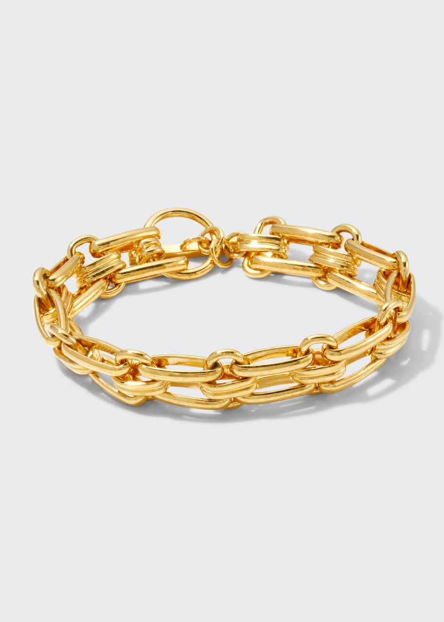 Saint Laurent Vintage-Inspired Knit Chain Bracelet - Bergdorf Goodman