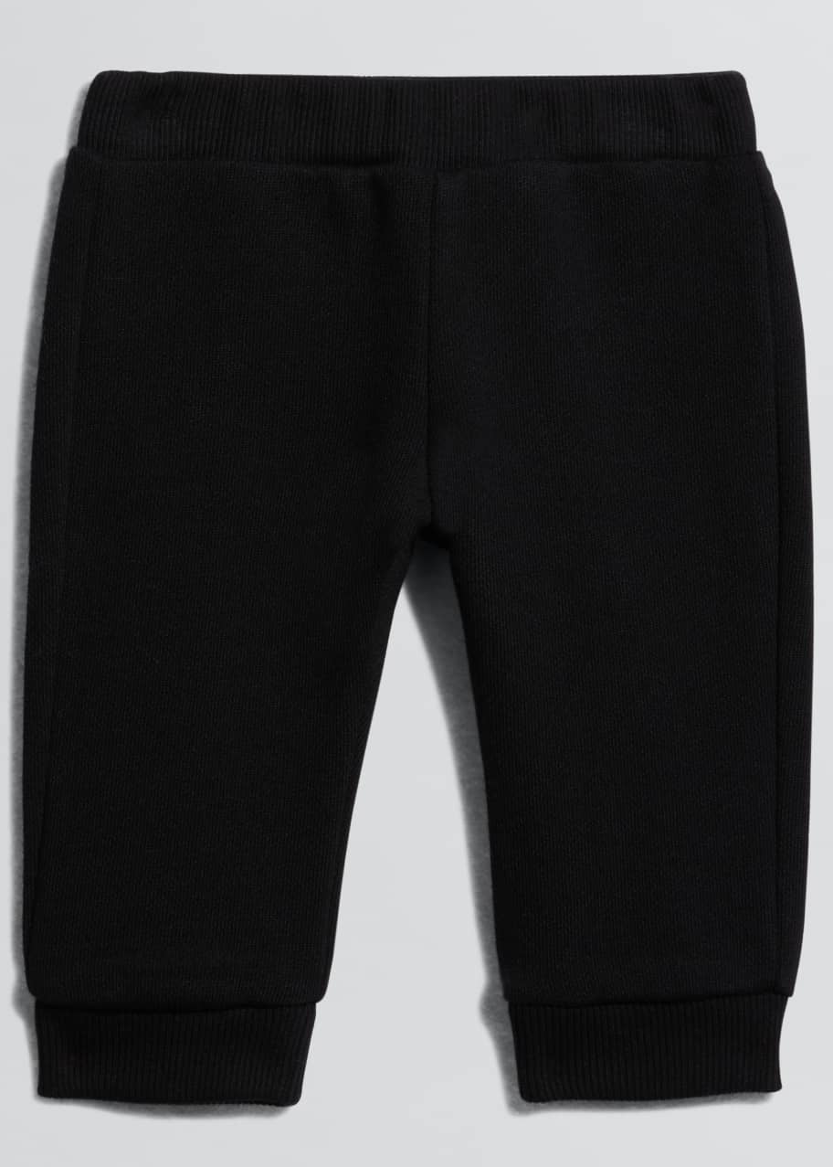 Balmain Kid's Metallic Logo Jogger Pants, Size 6-36M - Bergdorf Goodman