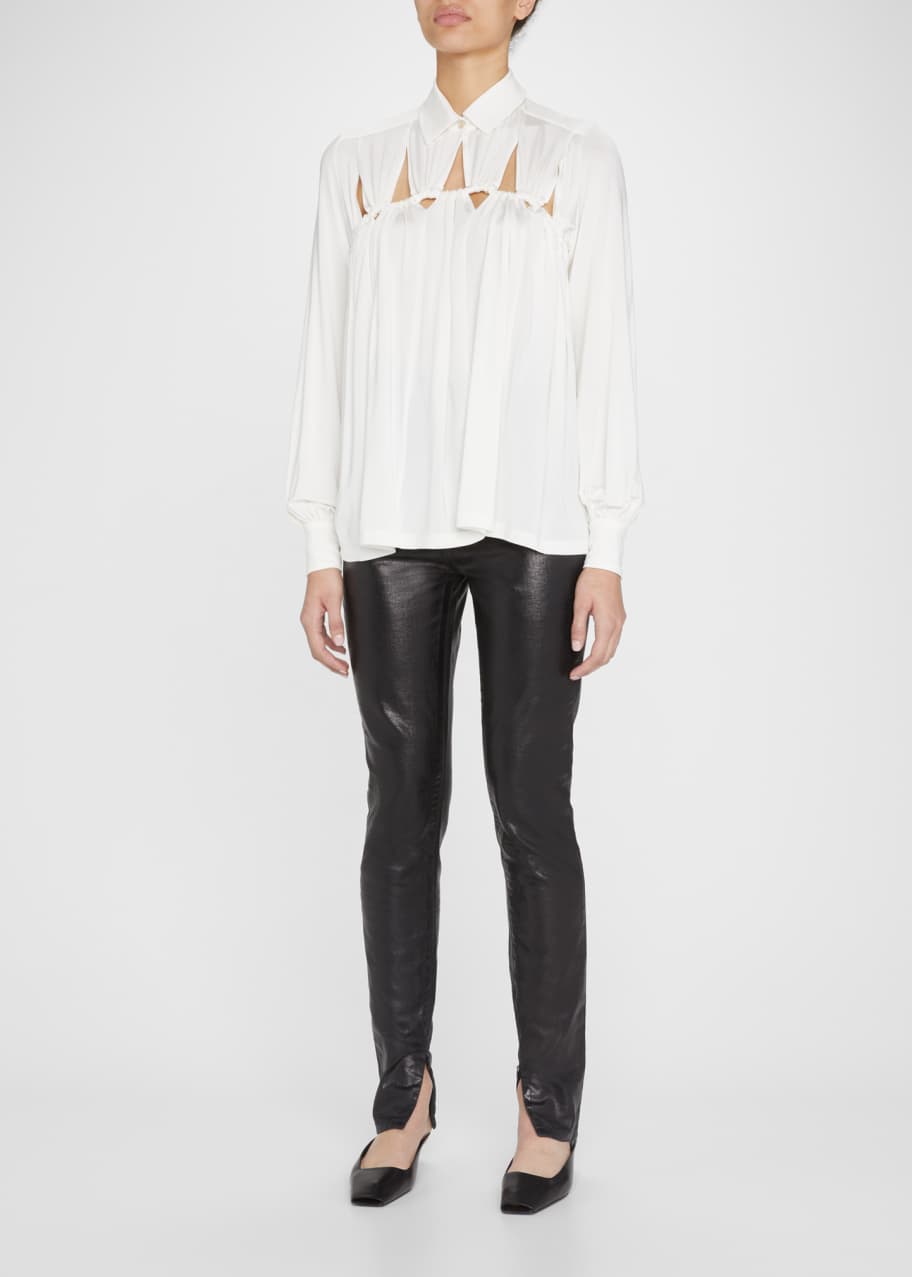 palmer//harding Together Jersey Blouse - Bergdorf Goodman