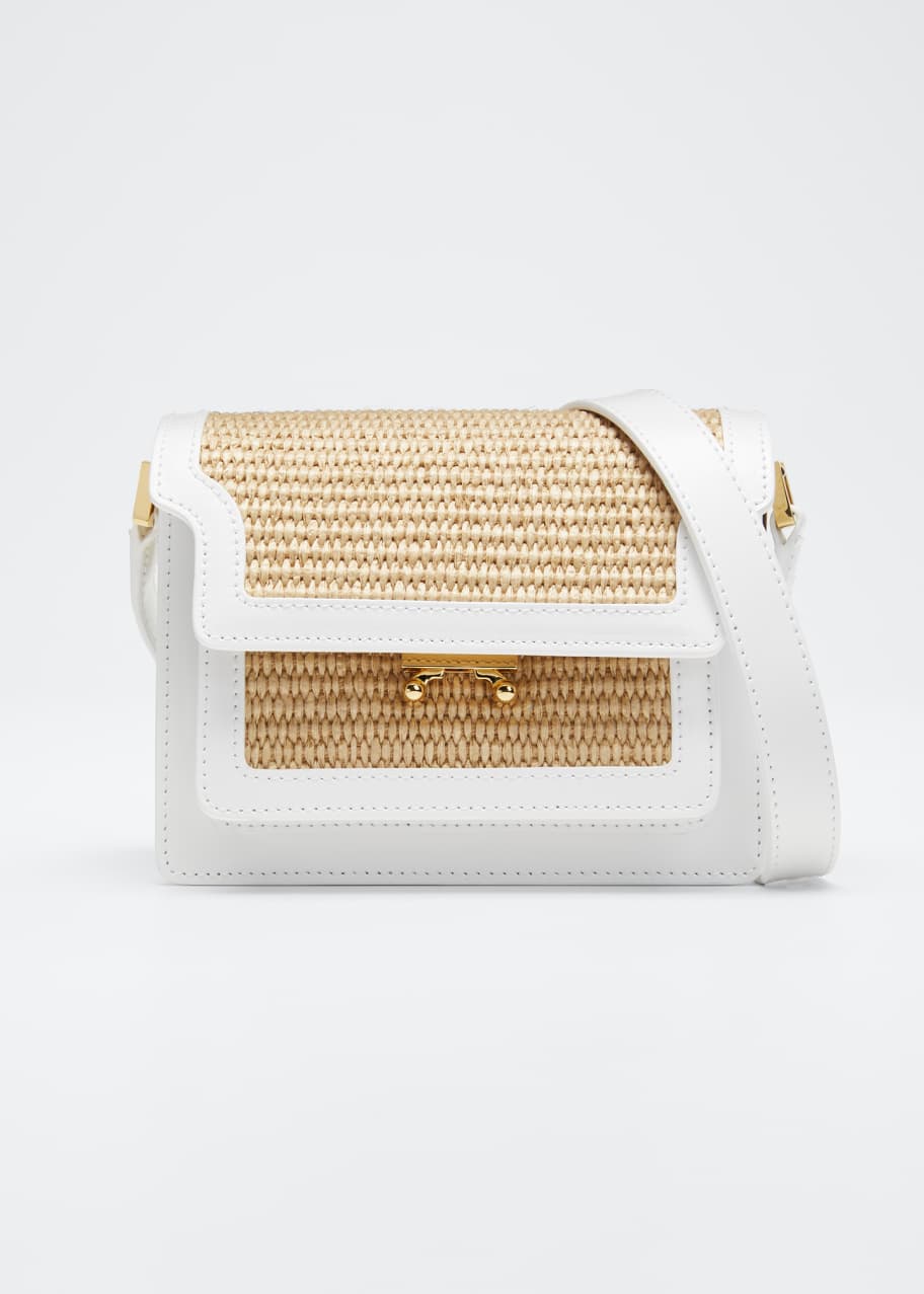 Marni Trunk Raffia Mini Crossbody Bag - Bergdorf Goodman
