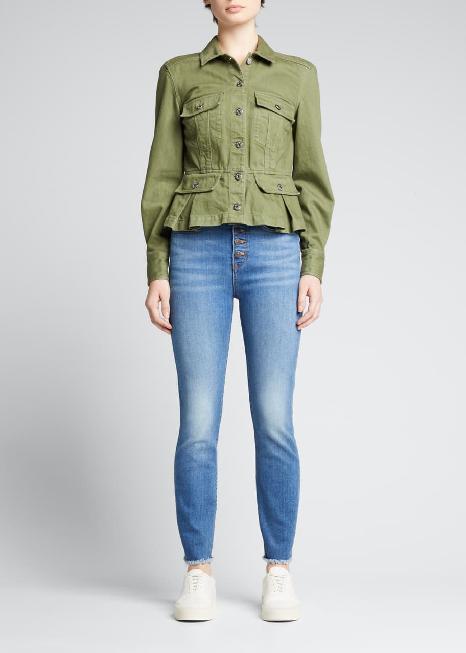 Veronica Beard Jayla Peplum Jacket - Bergdorf Goodman