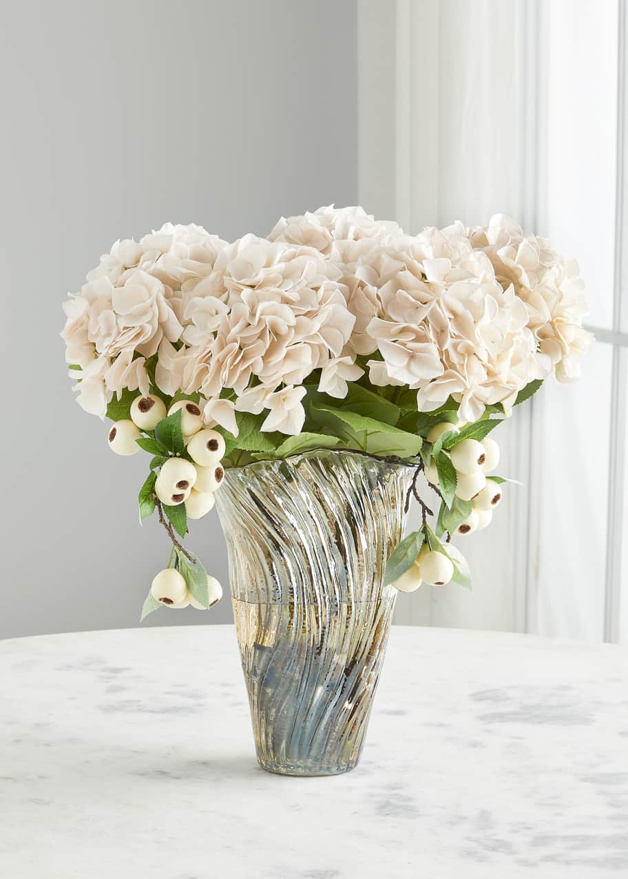 John-Richard Collection Champagne Hydrangeas - Bergdorf Goodman