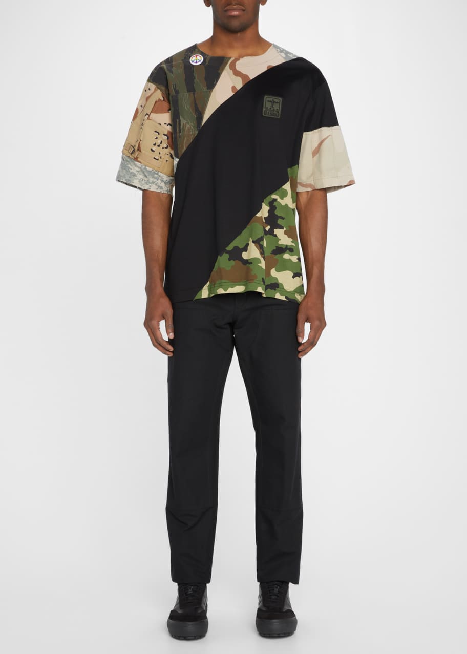 Dolce&Gabbana Men's Mixed Camo T-Shirt - Bergdorf Goodman