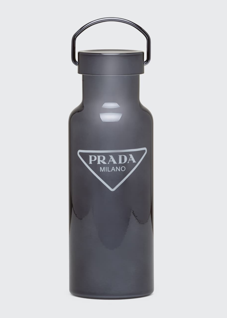 Prada Stainless Steel Reusable Logo Water Bottle - Bergdorf Goodman