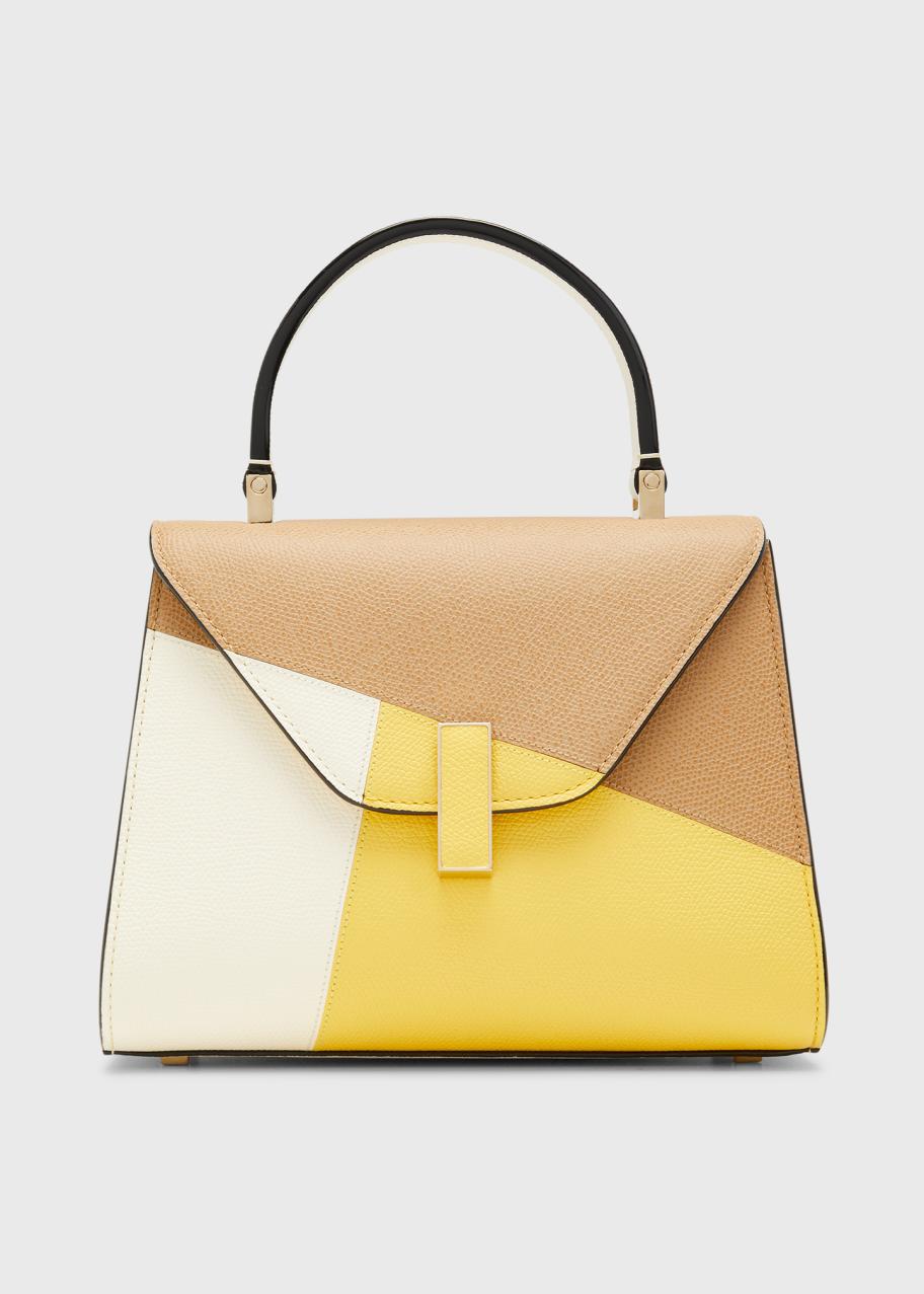 Valextra Iside Mini Colorblock Top-Handle Bag - Bergdorf Goodman