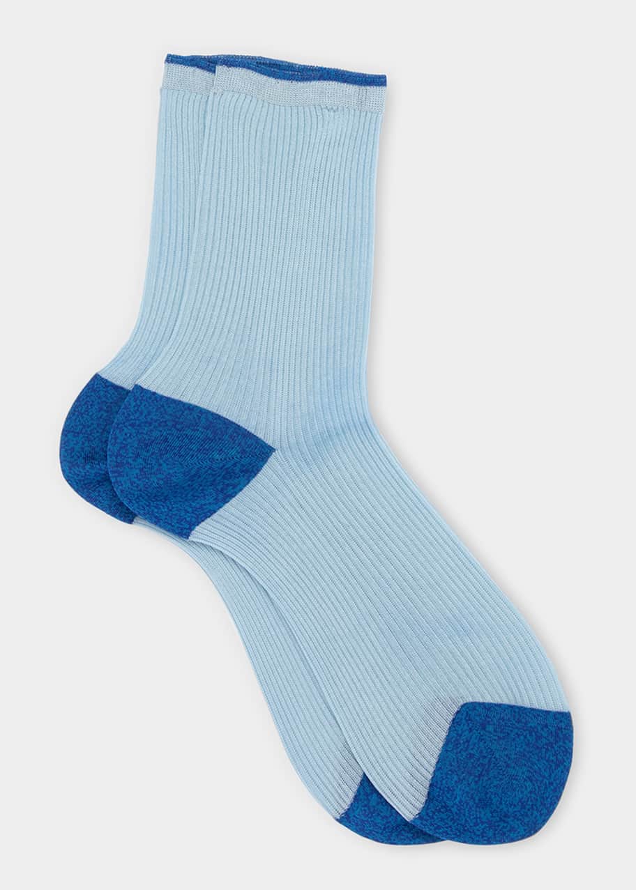 Maria La Rosa Ribbed Socks - Bergdorf Goodman