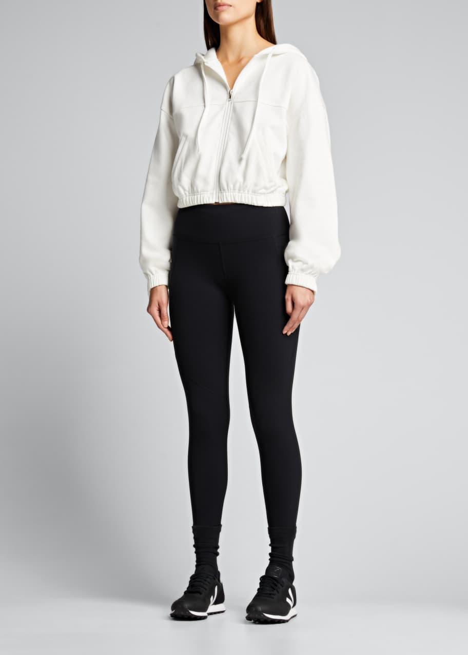 Onzie Jet Set Cropped Hooded Jacket - Bergdorf Goodman