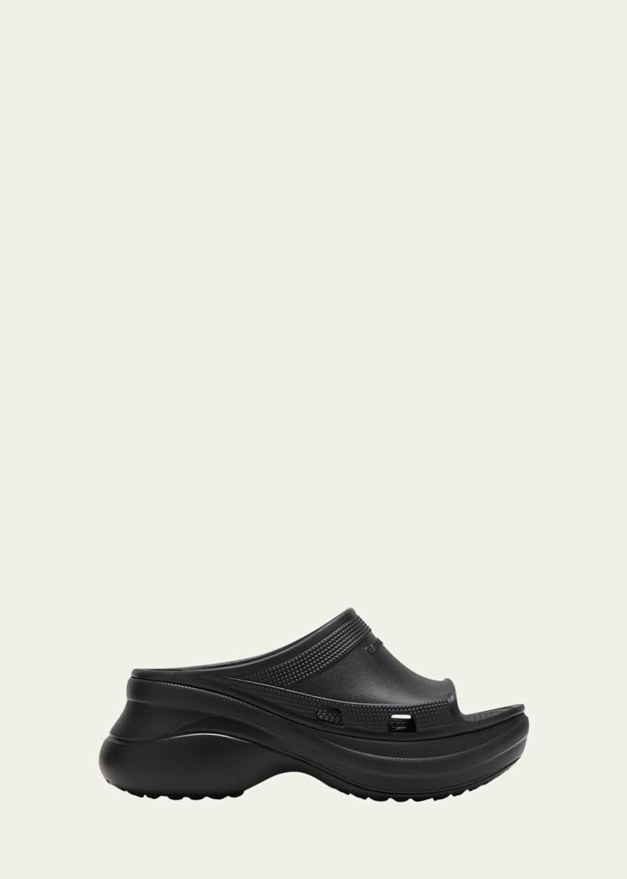 Balenciaga Rubber Slides - Bergdorf Goodman