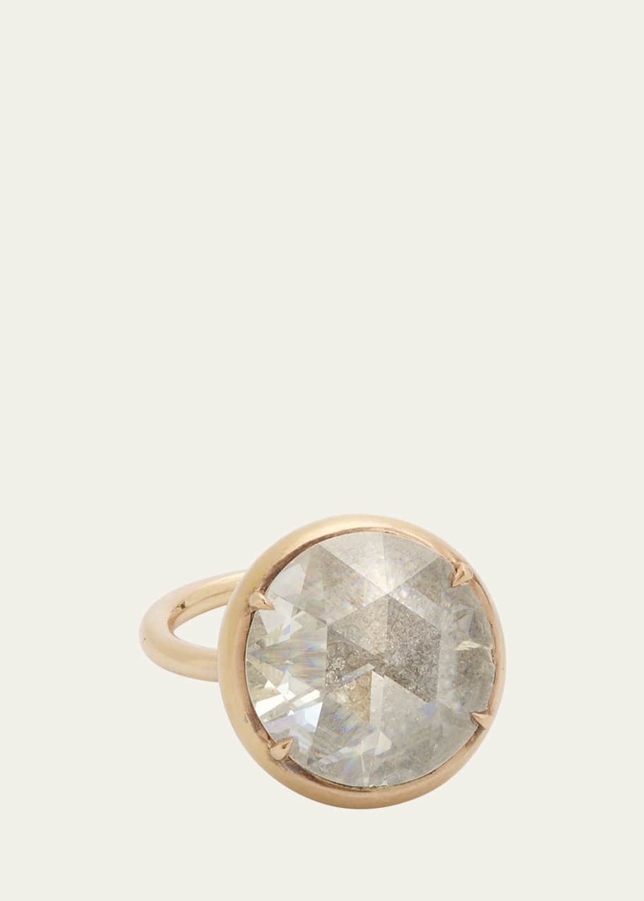 Munnu Gem Palace 18K Gold Rattle Ring with Diamonds - Bergdorf Goodman