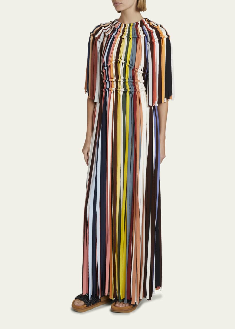 Chloe Hand Macrame Maxi Dress - Bergdorf Goodman