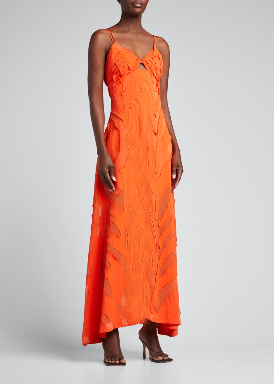 SIMKHAI Katie Sheer Slip Dress - Bergdorf Goodman