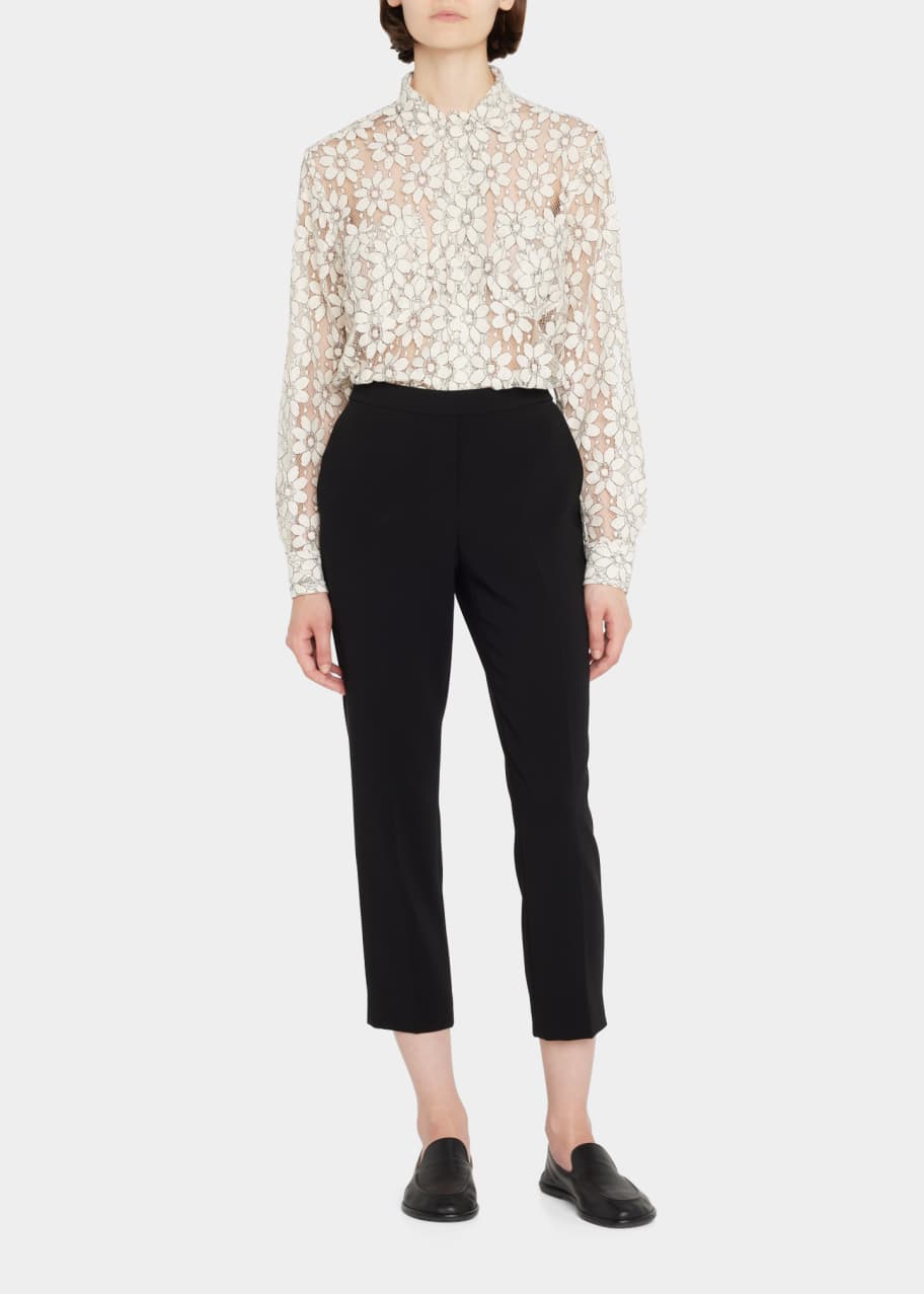 Bode Daisy Lace Button-Down Shirt - Bergdorf Goodman