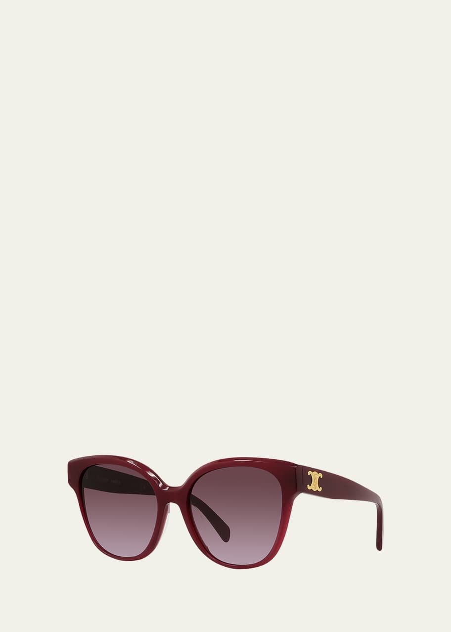 Celine Logo Acetate Cat-Eye Sunglasses - Bergdorf Goodman