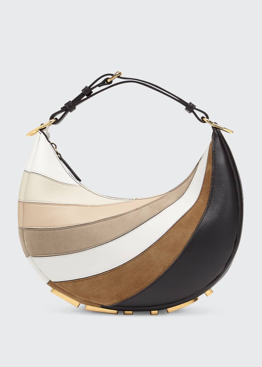 Fendi Fendigraphy Small Colorblock Shoulder Bag - Bergdorf Goodman