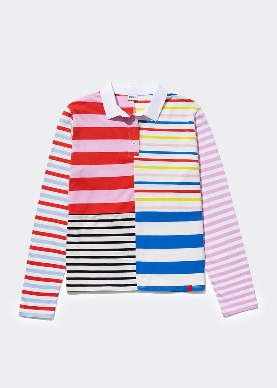 Kule The Patch Cotton Rugby Shirt - Bergdorf Goodman