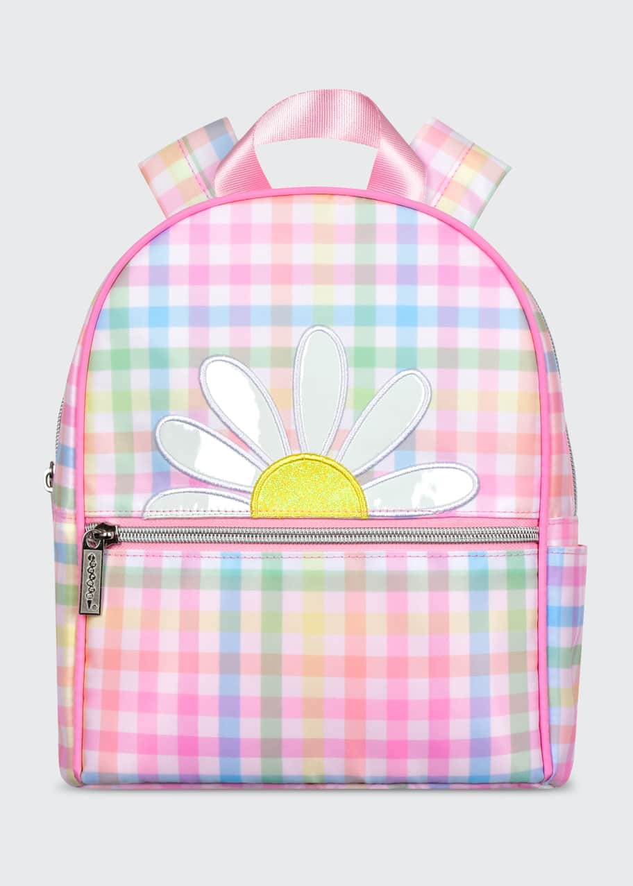 Iscream Girl's Daisy Gingham Mini Backpack - Bergdorf Goodman