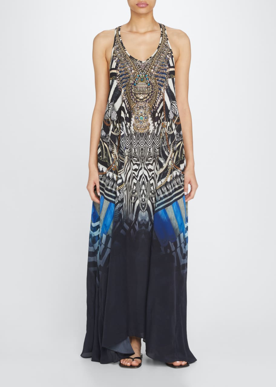 Camilla Ombré Printed Racerback Dress - Bergdorf Goodman