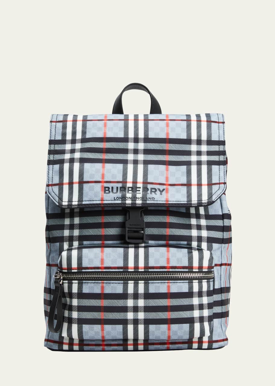Burberry Kid's Dewey Vintage Check Backpack - Bergdorf Goodman