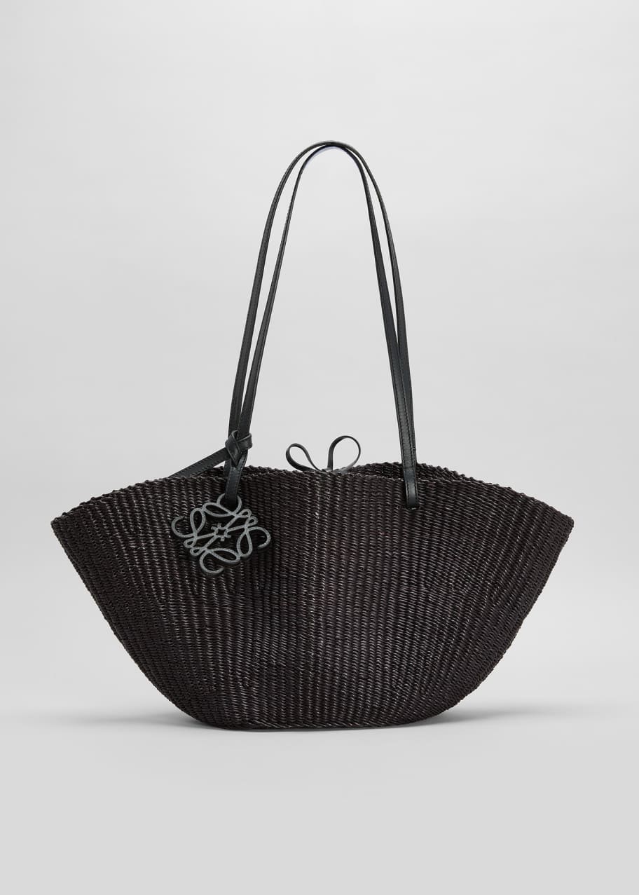 Loewe Anagram Small Shell Basket Tote Bag - Bergdorf Goodman