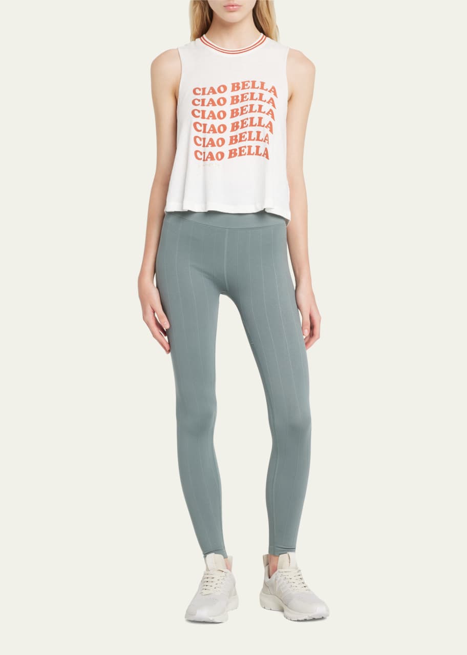 Spiritual Gangster Ciao Bella Crop Tank - Bergdorf Goodman