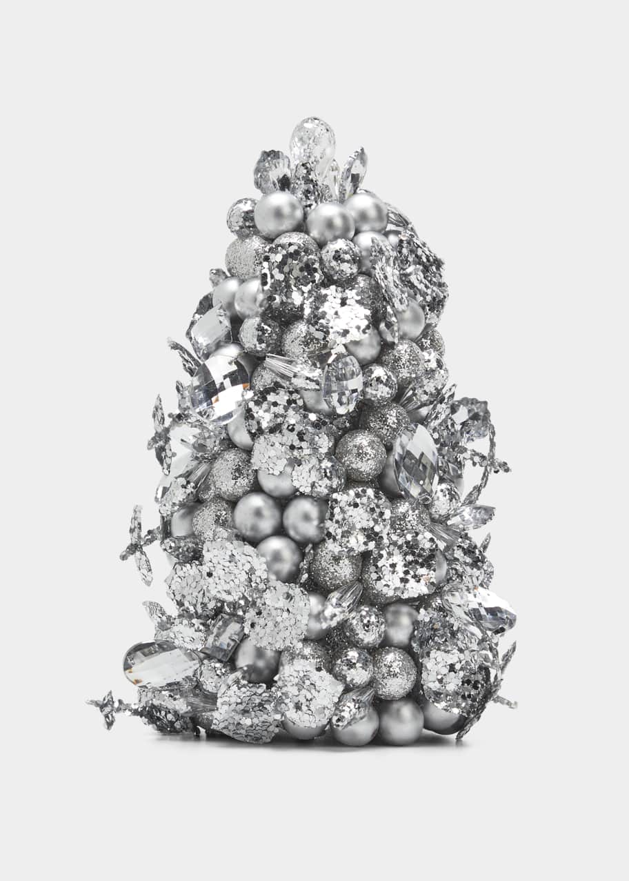 Salzburg Creations 7" Winter Diamonds Christmas Tree - Bergdorf Goodman