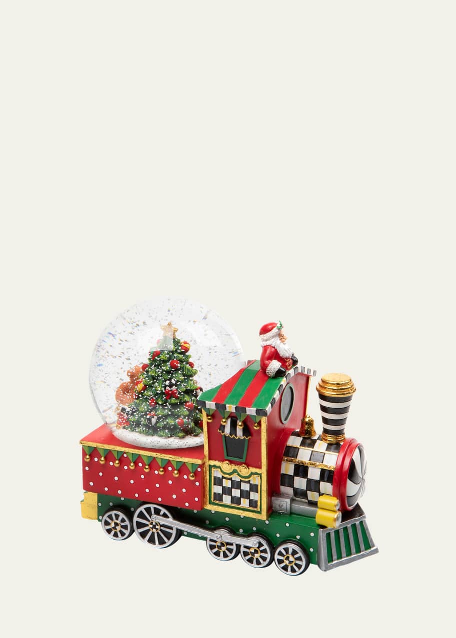 MacKenzie-Childs Toyland Train Snow Globe - Bergdorf Goodman