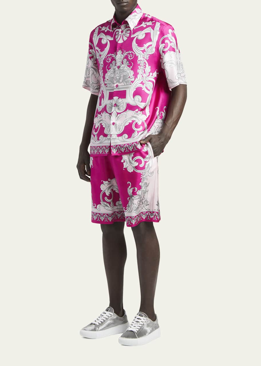 versace style shorts