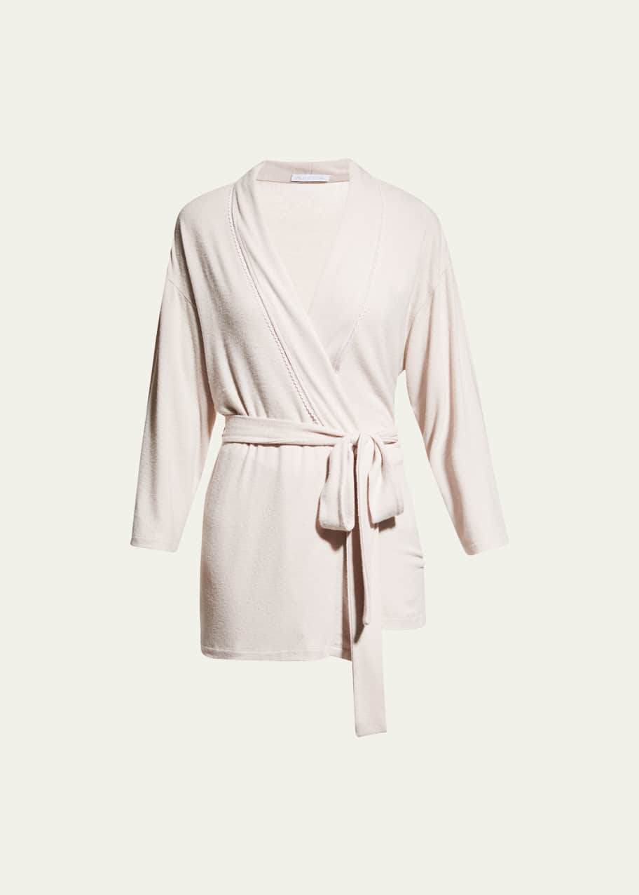 Andine Pascal Lace-Trim Mini Robe - Bergdorf Goodman