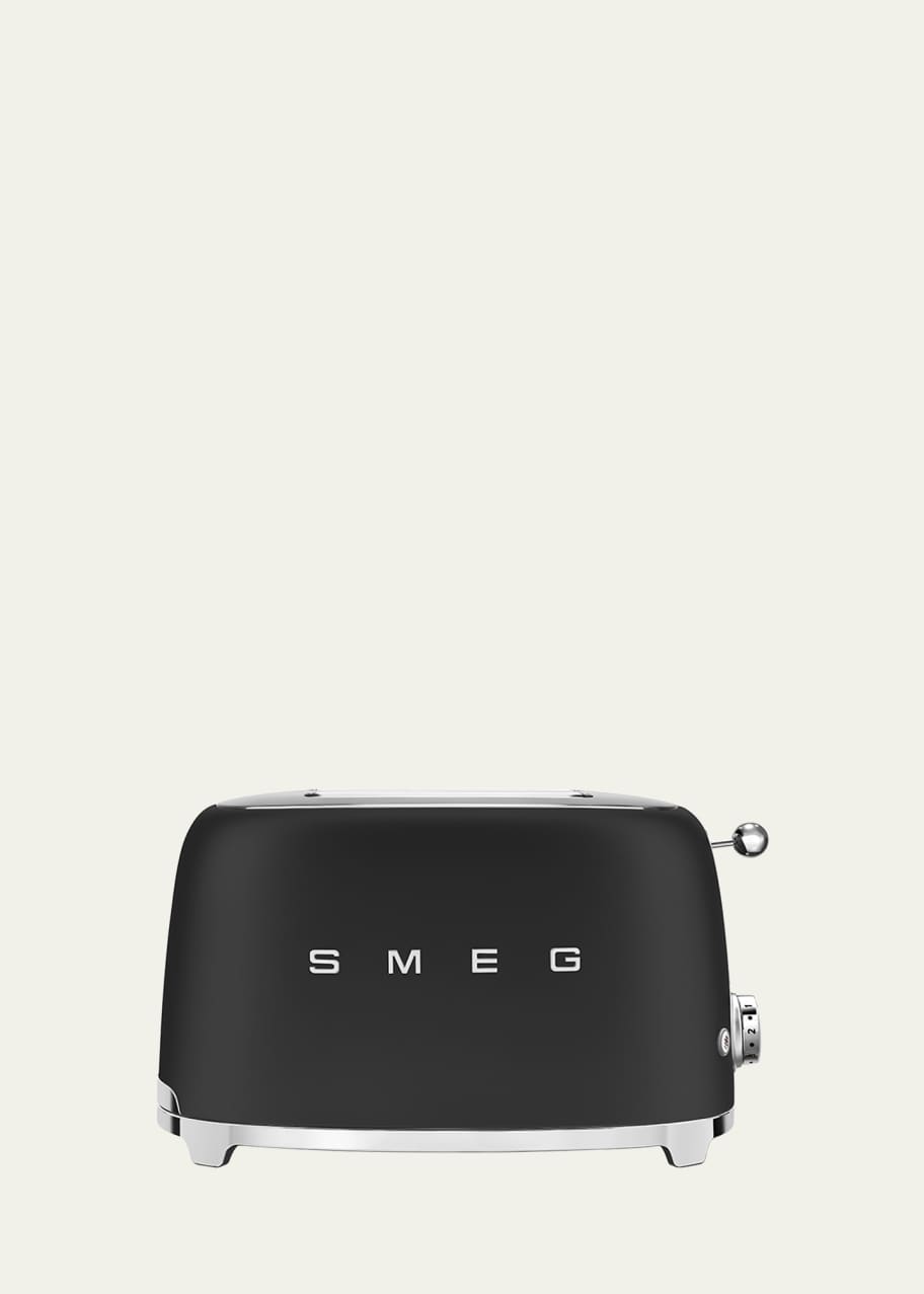 Smeg Retro 2-Slice Toaster, Matte Black - Bergdorf Goodman