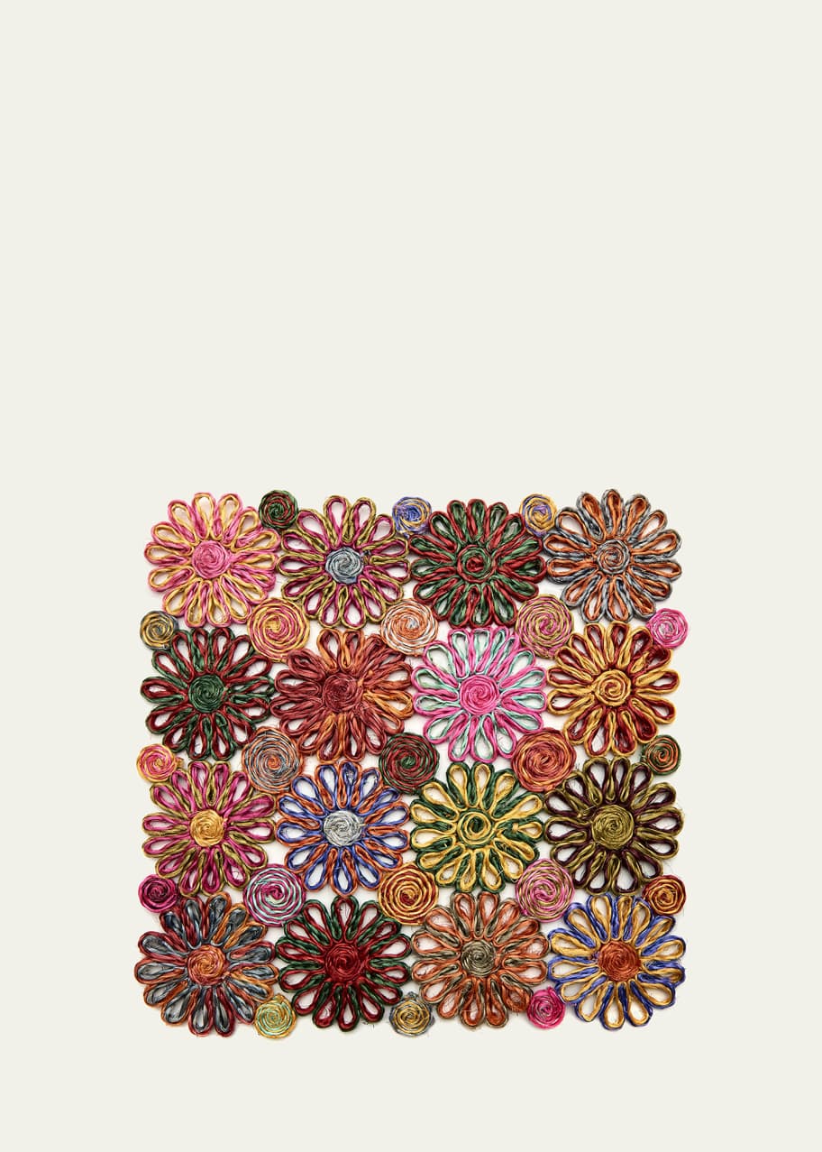 Deborah Rhodes Patchwork Daisy Placemat - Bergdorf Goodman