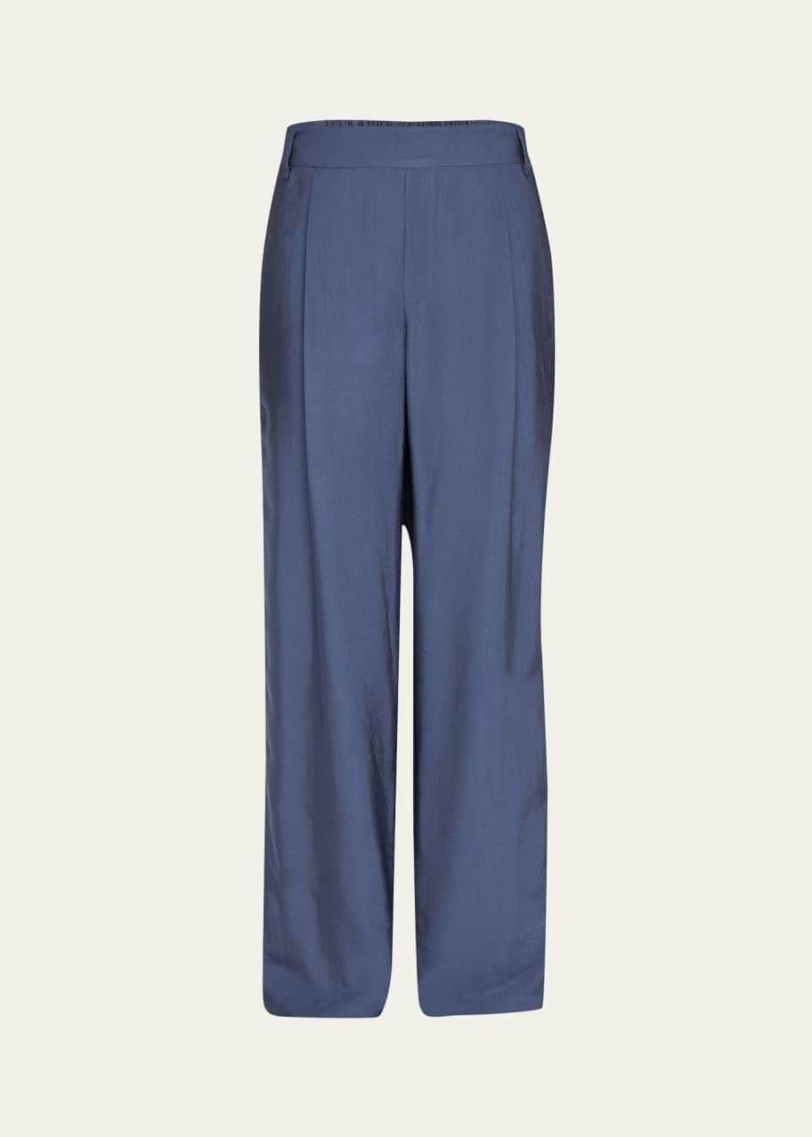 Vince Straight-Leg Pull-On Pants - Bergdorf Goodman