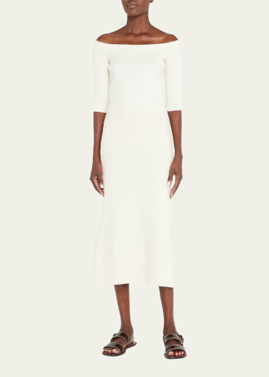 Chloe Trumpet Cashmere Midi Skirt - Bergdorf Goodman