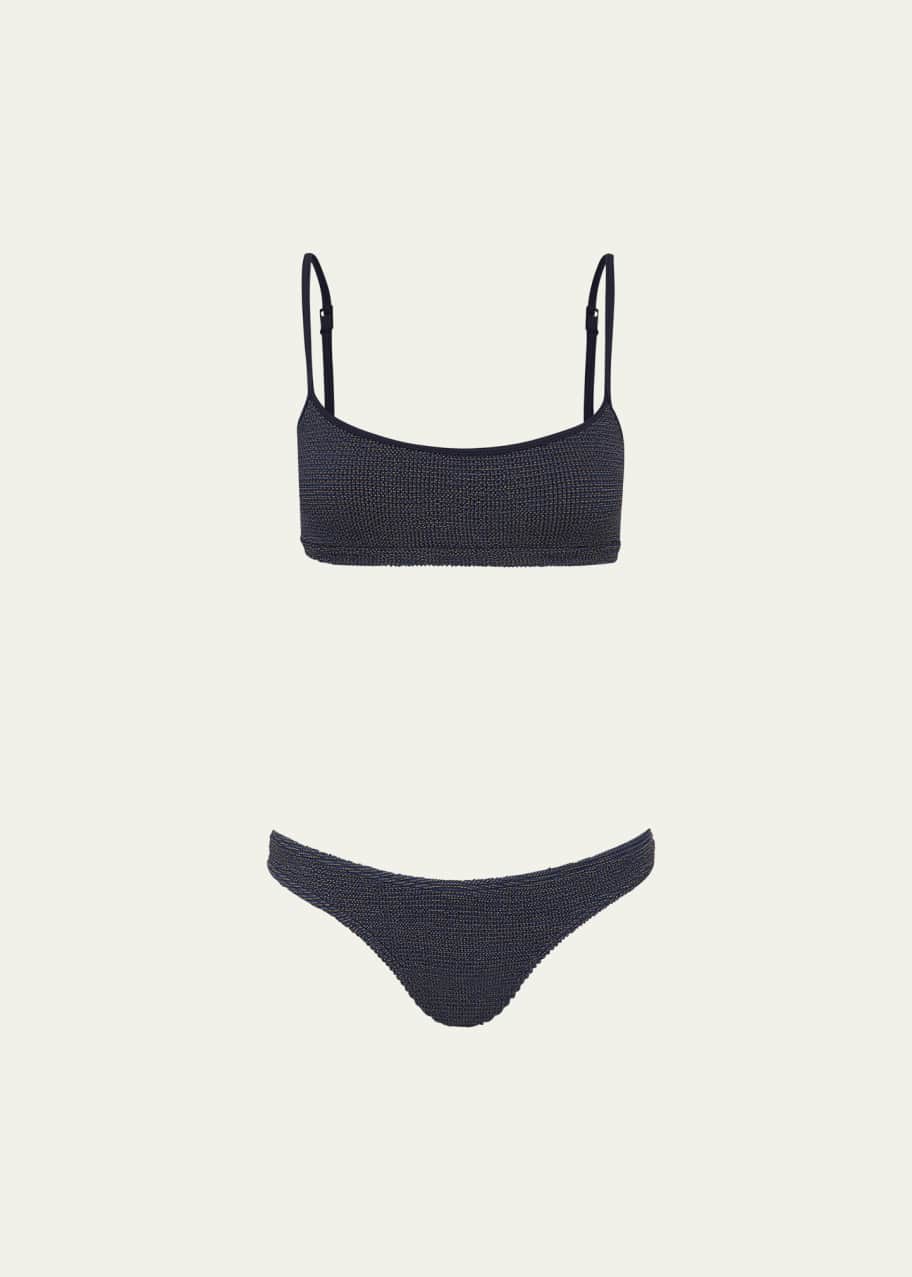 bond-eye swim Strap Saint Crop Eco Bralette Bikini Top - Bergdorf Goodman