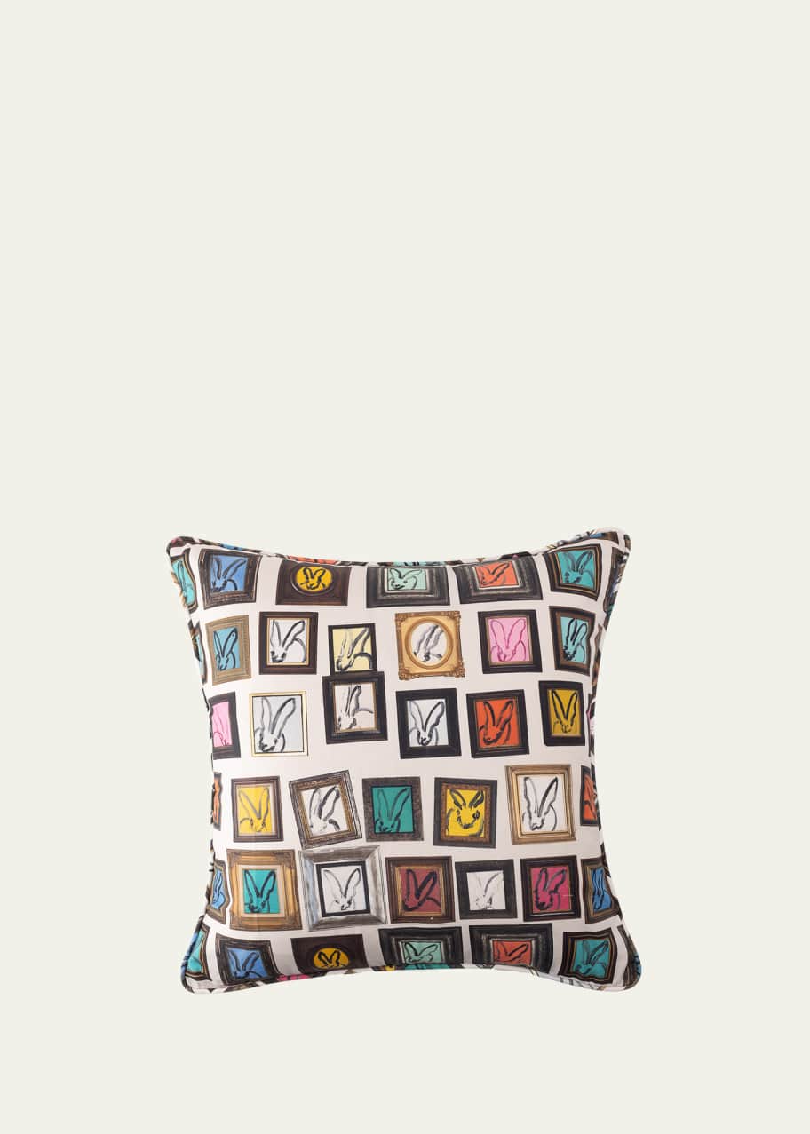 Hunt Slonem Hunt's Studio Pillow, 22" - Bergdorf Goodman