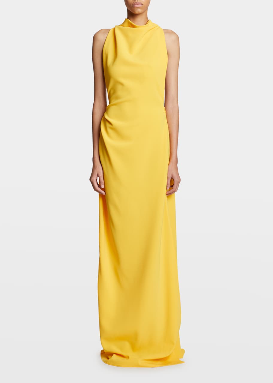Proenza Schouler Twisted Backless Matte Crepe Gown - Bergdorf Goodman