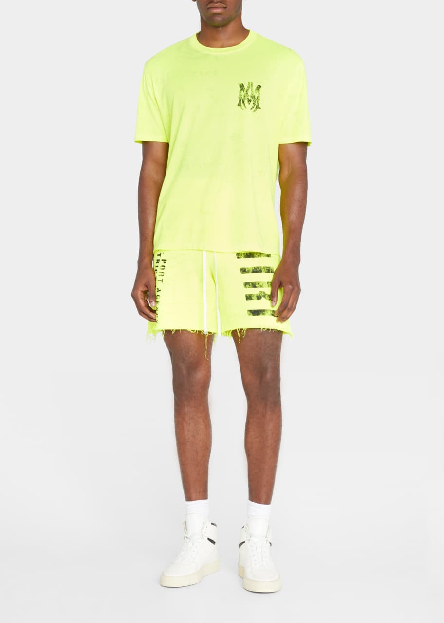 Amiri Men's Army Stencil Logo T-Shirt - Bergdorf Goodman