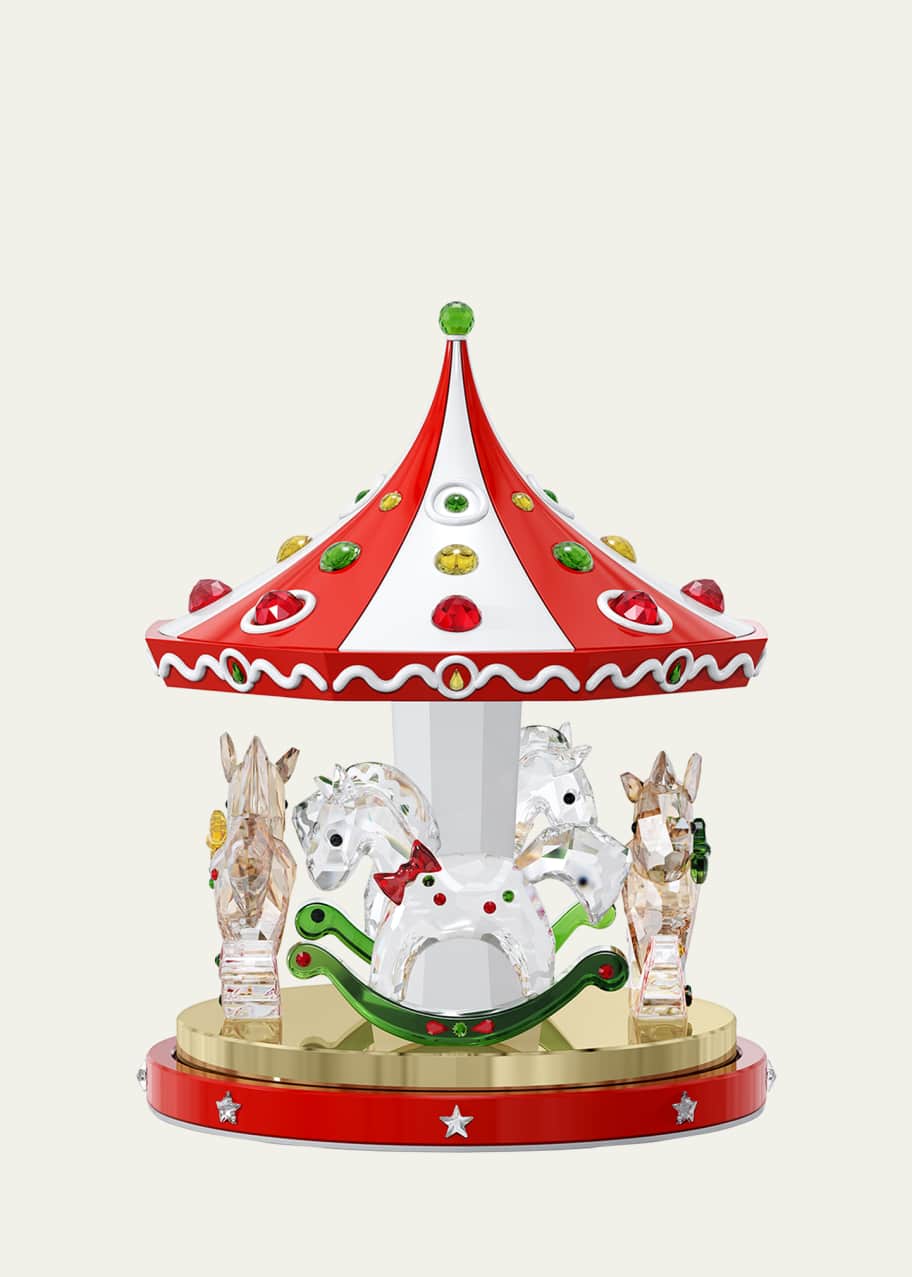 SWAROVSKI Holiday Cheers Carousel - Bergdorf Goodman