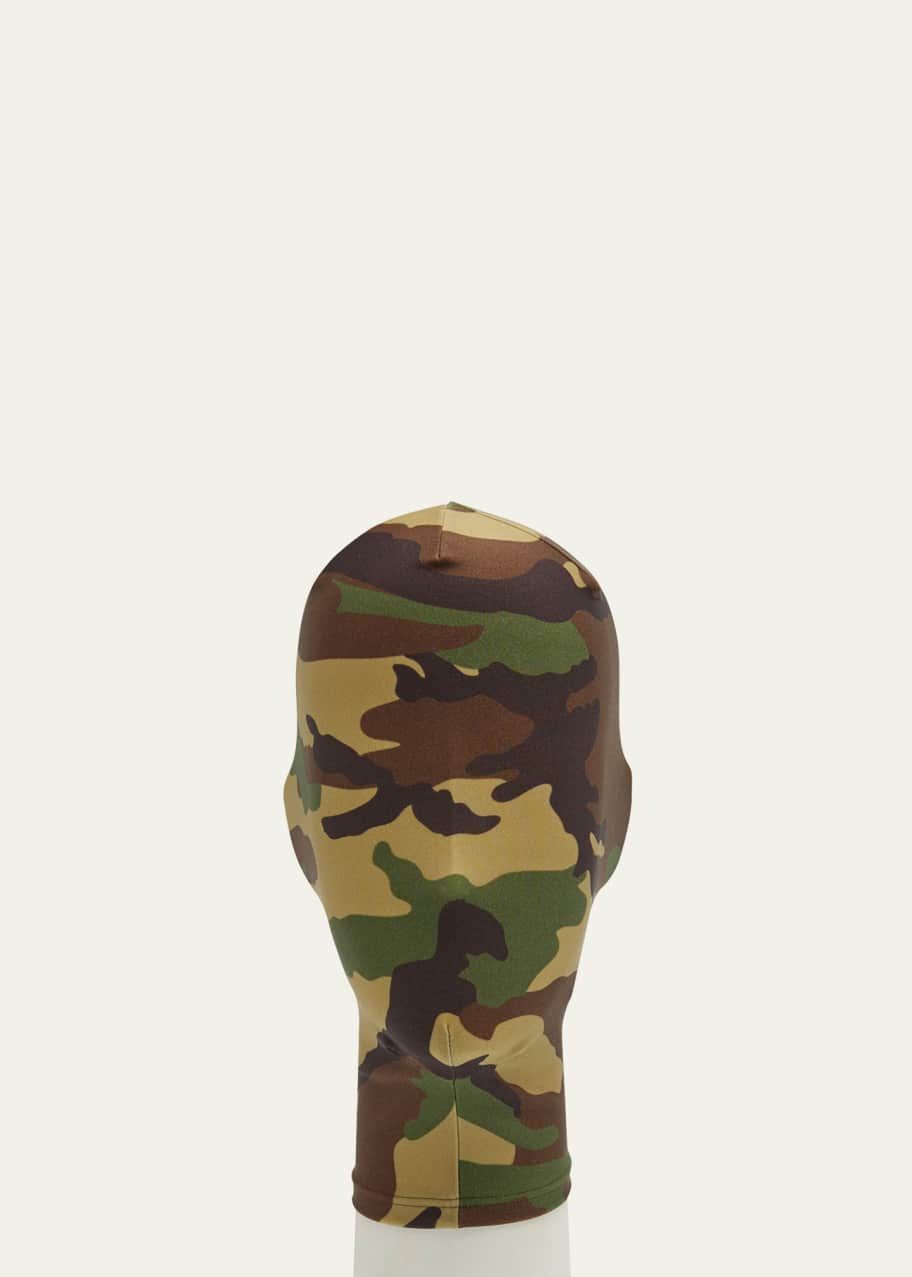 Vetements Men's Camo Jersey Full Face Mask - Bergdorf Goodman