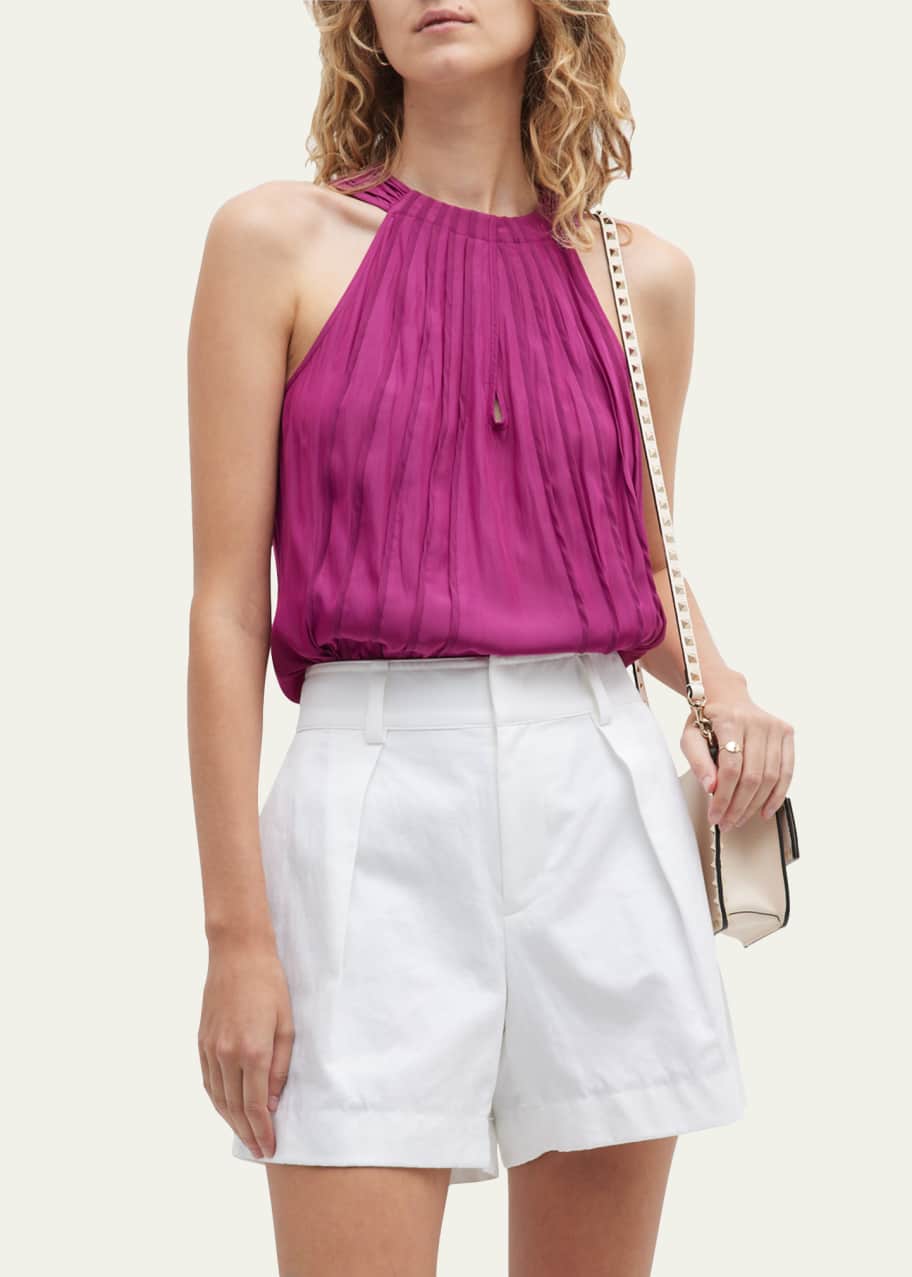 Ramy Brook Louise Pleated Cami - Bergdorf Goodman