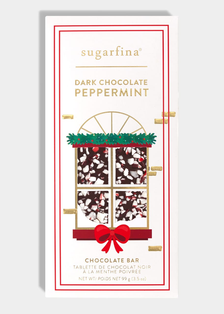 Sugarfina Holiday Dark Chocolate Peppermint Bar - Bergdorf Goodman