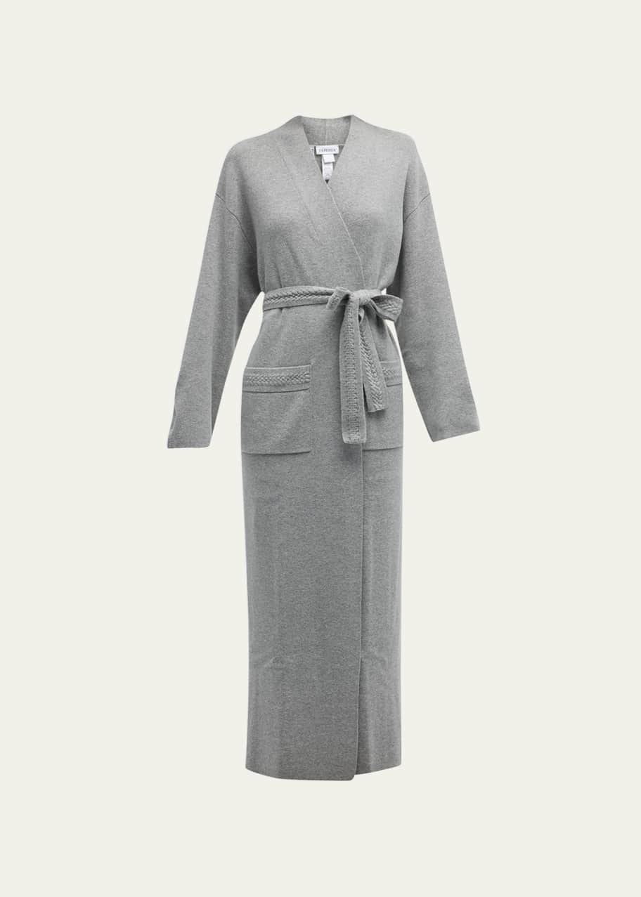 La Perla Braided Jewel Wool-Cashmere Robe - Bergdorf Goodman