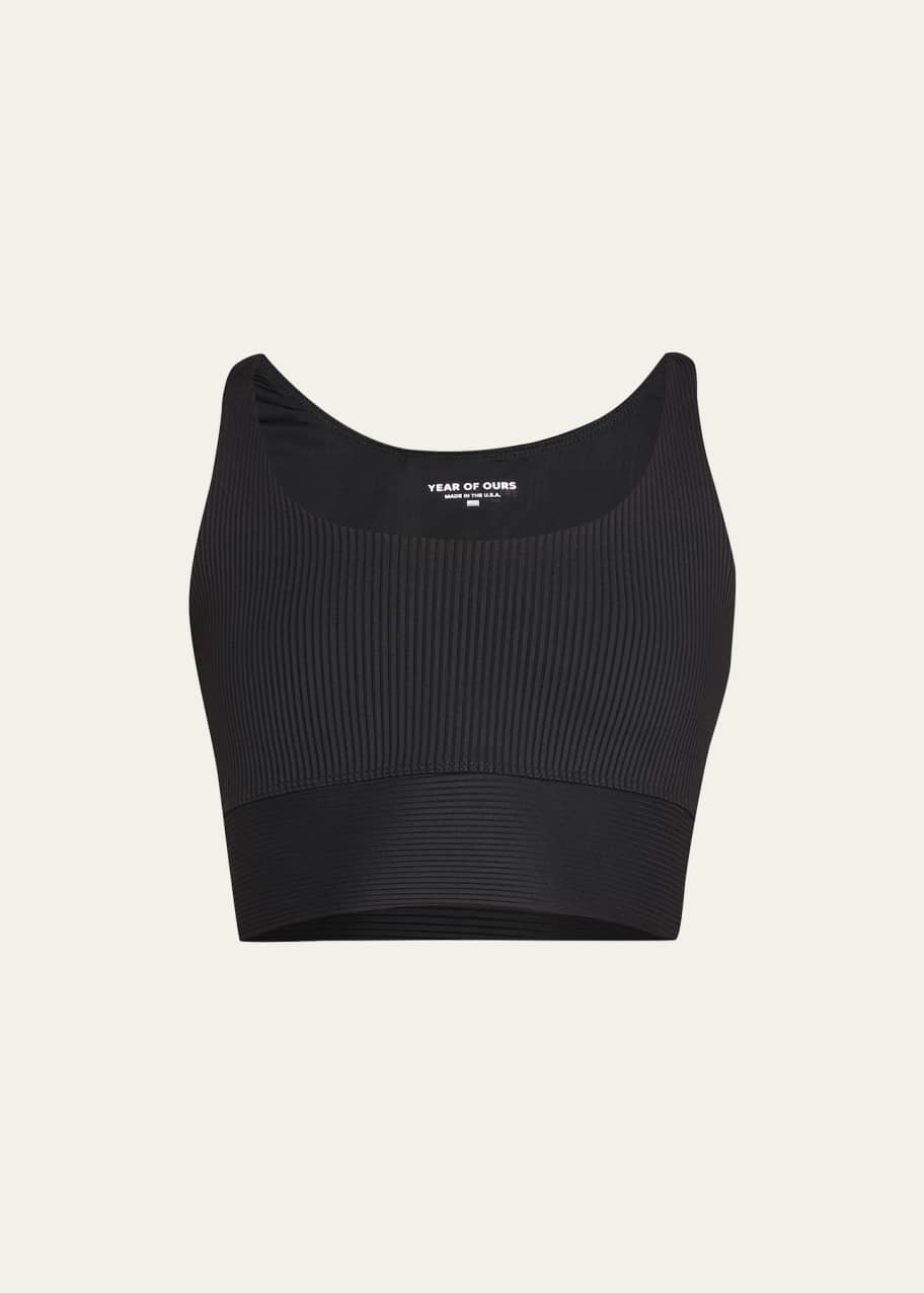Year of Ours Ribbed Gym Longline Sports Bra - Bergdorf Goodman