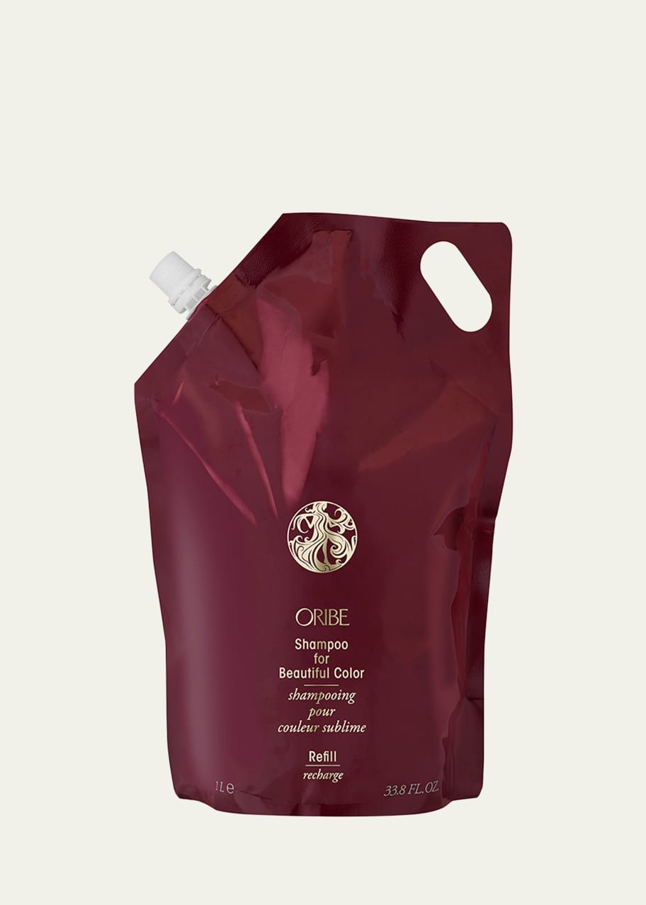 Oribe 33.8 oz. Shampoo For Beautiful Color Refill Pouch - Bergdorf Goodman