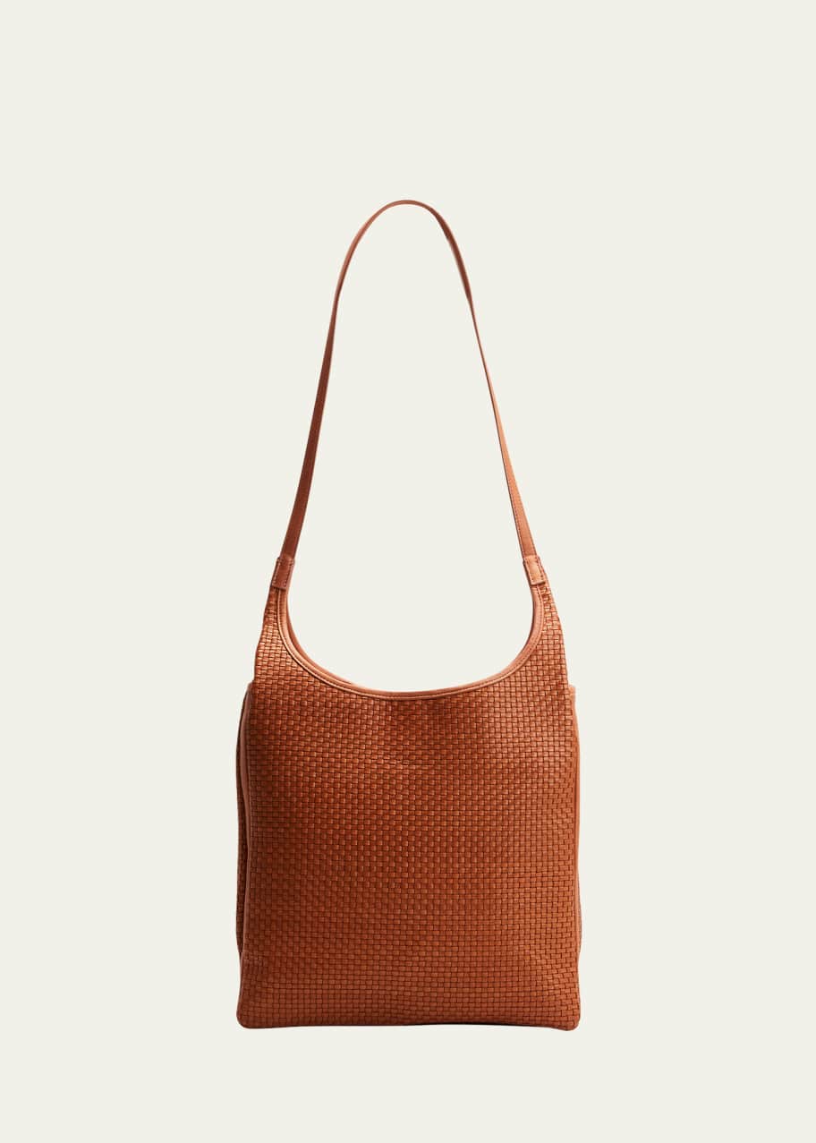 THE ROW Jules Woven Leather Tote Bag - Bergdorf Goodman