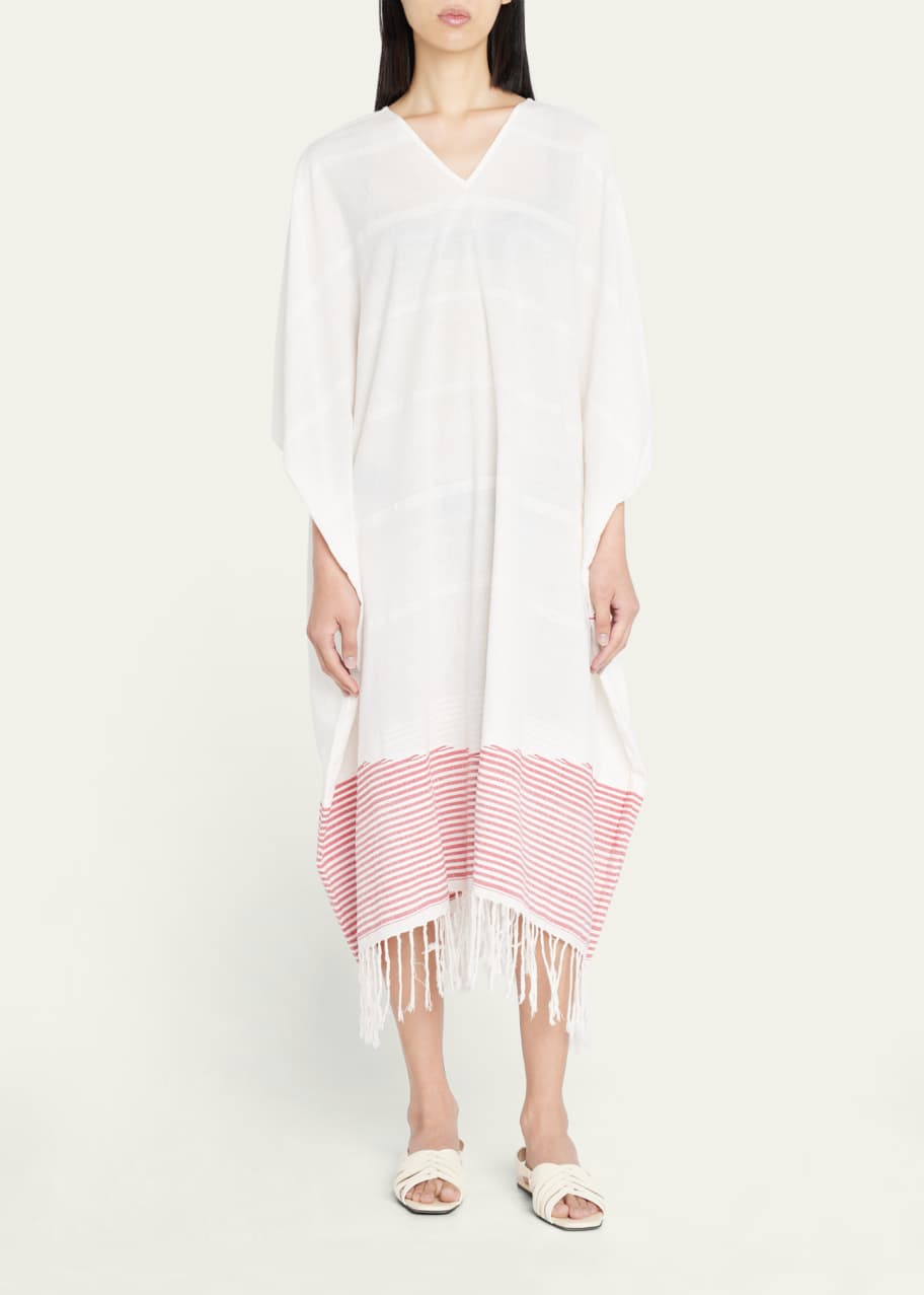 Ulla Johnson Galia Striped Kaftan Coverup - Bergdorf Goodman