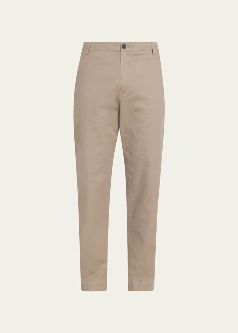 Vince Men's Relaxed Stretch-Cotton Painter Pants - Bergdorf Goodman